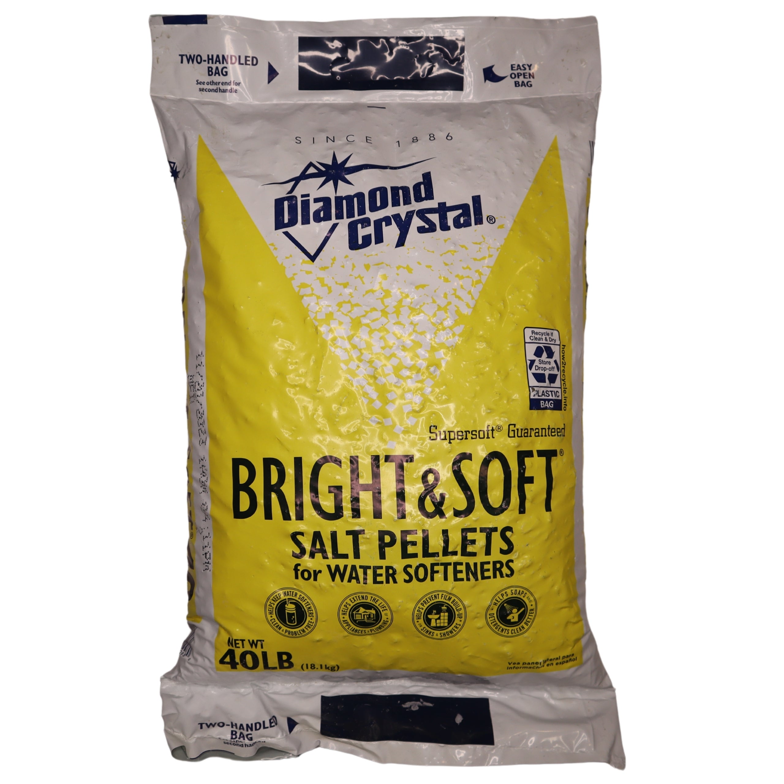 Diamond Crystal - Bright & Soft Water Softener Pellets | Johnston Elevator