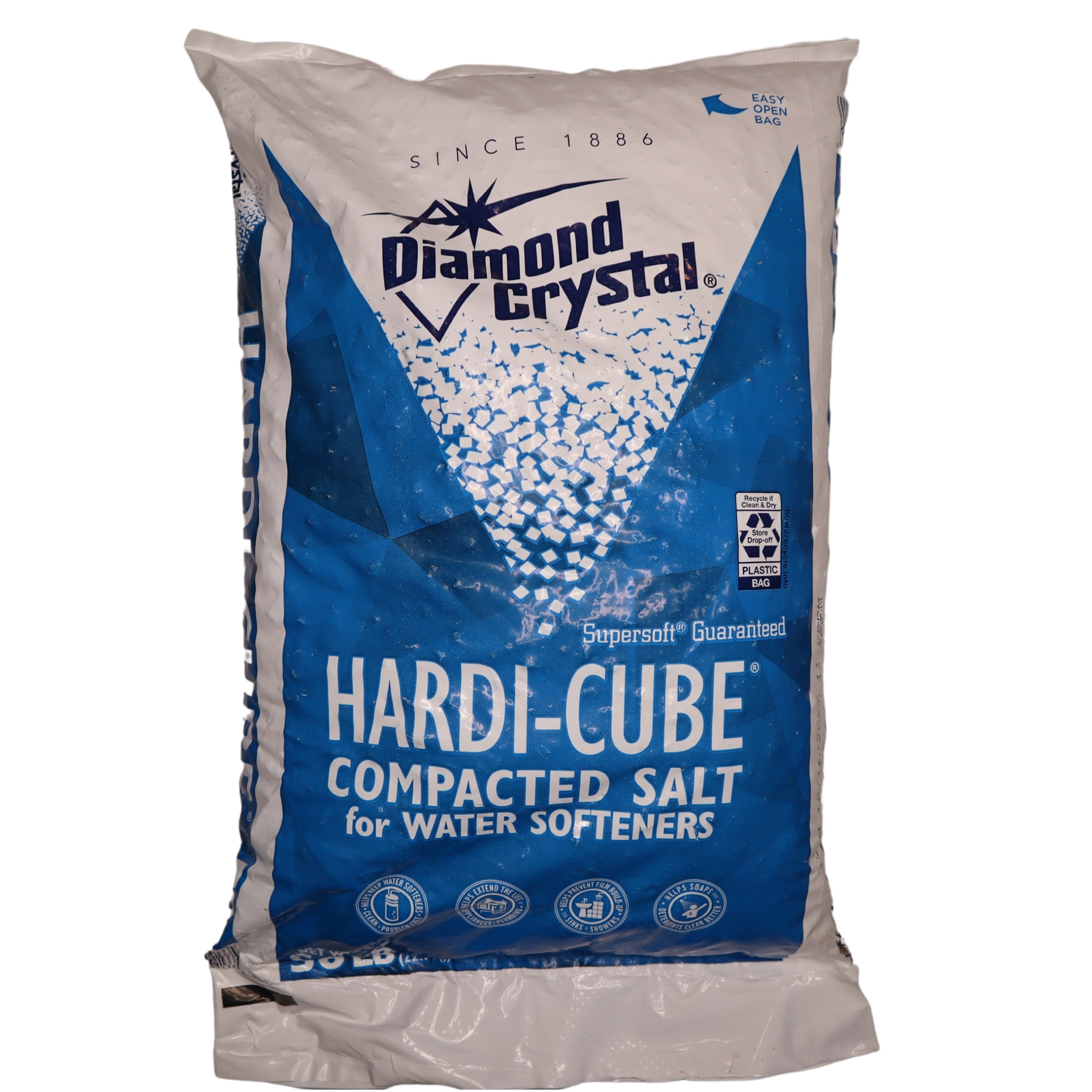 Diamond Crystal - Hardi-Cube Softener Salt | Johnston Elevator