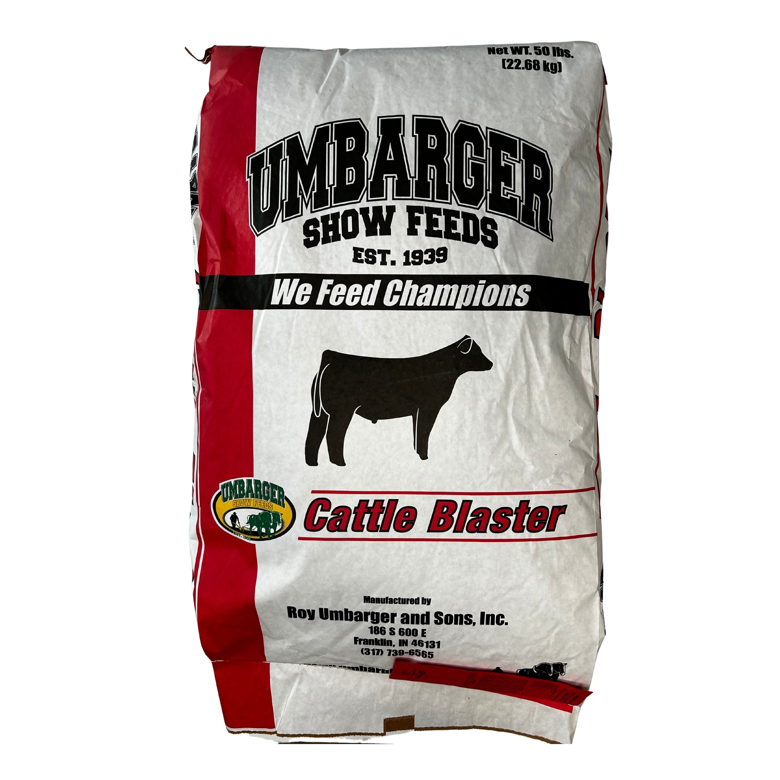 Umbarger Show Feeds - Cattle Blaster Ration | Johnston Elevator