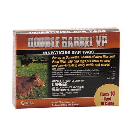 Merck - Double Barrel VP Insecticide Ear Tags 20 S | Johnston Elevator