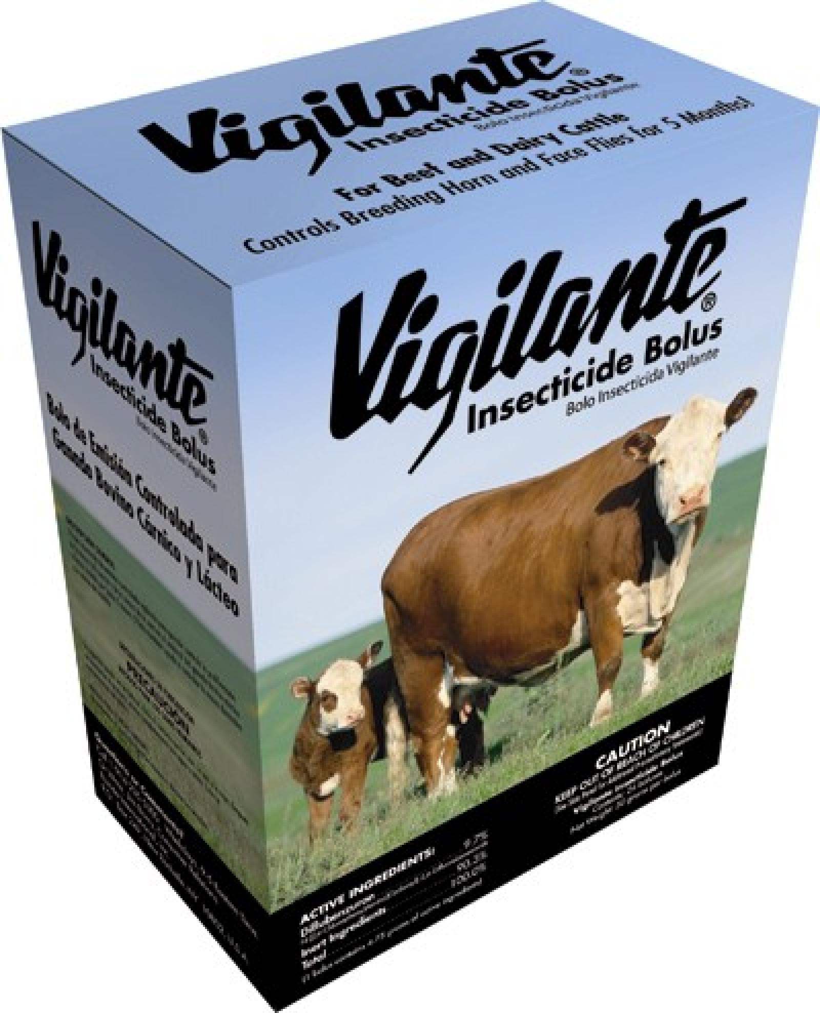 Vigilante - Insecticide Bolus for Beef/Dairy Cattle | Johnston Elevator